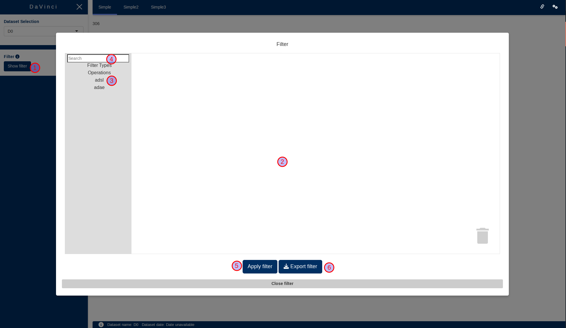 (DEVELOPMENT) Blockly Filter • dv.manager
